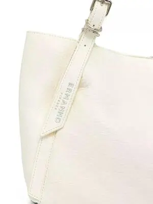 ERMANNO FIRENZE Pebbled Leather Tote Bag