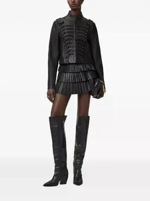 ALLSAINTS Braided Military Cropped Jacket