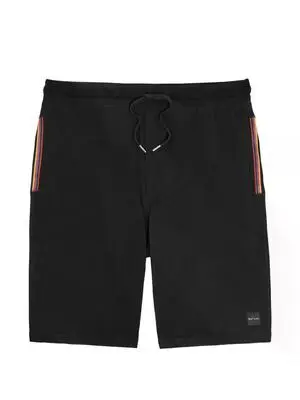 Paul Smith Artist Stripe Drawstring Shorts - Black