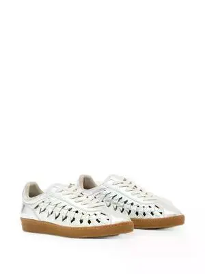 ALLSAINTS Woven Metallic Sneakers