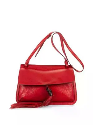Gucci Bamboo Daily Tassel Shoulder Bag