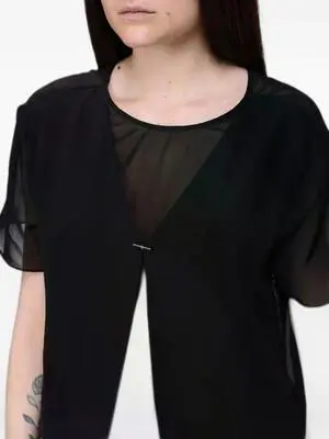 Emporio Armani Sheer Panel Top