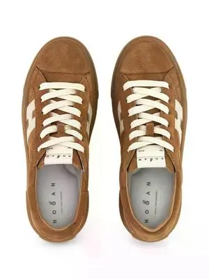Hogan Crosswind Suede Sneakers