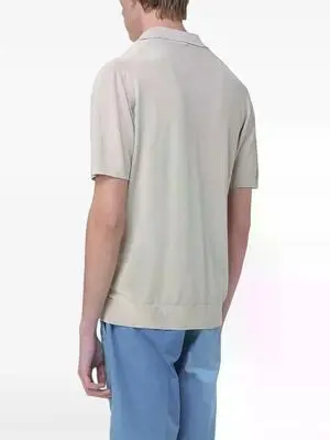 COLMAR Fine-knit Polo Shirt - Neutrals