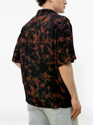 Hugo Abstract-print Short-sleeve Shirt