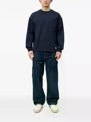 Hugo Chest-pocket Long-sleeve T-shirt - Blue