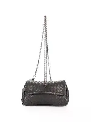 Bottega Veneta Olimpia Crossbody Bag - Black