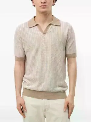 Hugo Textured Short-sleeve T-shirt