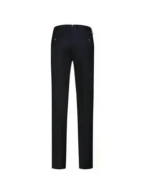 PT TORINO Tailored Pressed Crease Trousers - Blue
