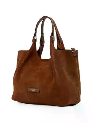 GIANNI CHIARINI Medium Suede Shoulder Bag