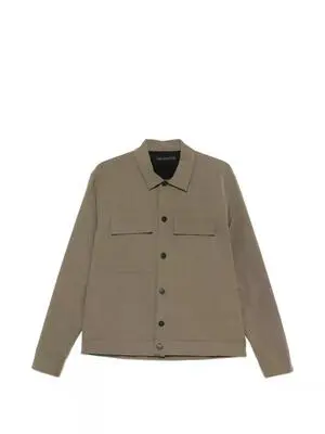 LOW BRAND Flap-pocket Long-sleeve Shirt