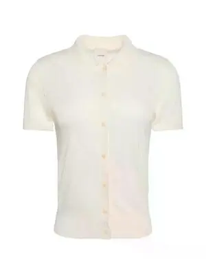 Calvin Klein Short-sleeve Cardigan - Neutrals