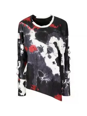 LIMI FEU Limi Feu Asymmetrical Frayed Top