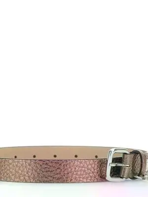 GIANNI CHIARINI Maxi-grain Leather Belt
