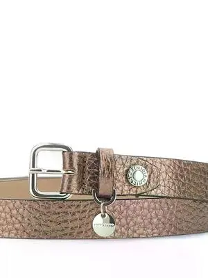 GIANNI CHIARINI Maxi-grain Leather Belt