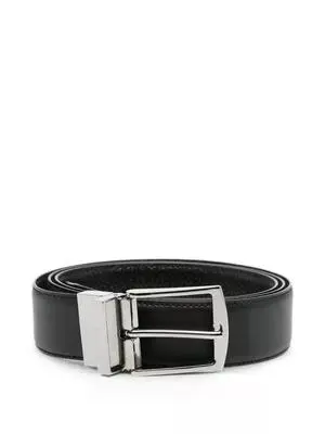 Giorgio Armani Reversible Buckle-fastening Belt - Black