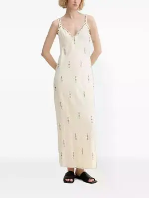 Rag & Bone Aubrey Adjustable-strap Maxi Dress - Neutrals