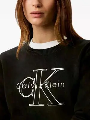 Calvin Klein Embroidered Logo Sweater