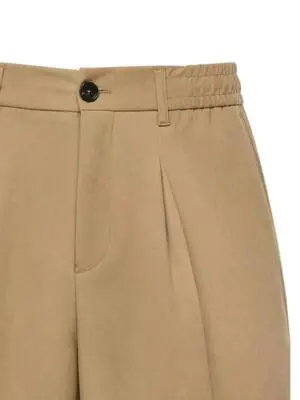 BE ABLE Pleated Wide Leg Shorts