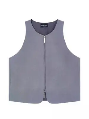 Giorgio Armani Sleeveless Top - Grey