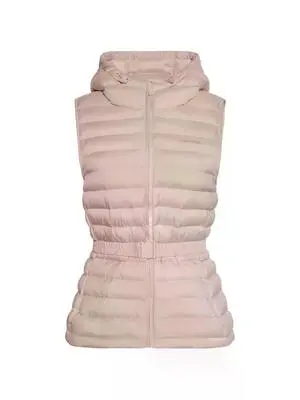Calvin Klein Quilted Hooded Gilet - Neutrals