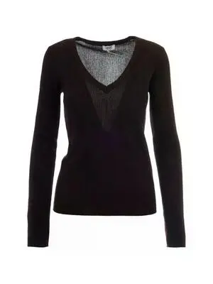 Liu Jo Lamé Sweater - Brown