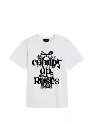 Simone Rocha Graphic Print T-shirt - White