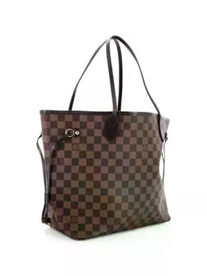 LOUIS VUITTON Damier Neverfull Mm Tote Bag