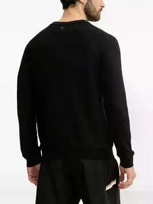 Guess Logo Print Raglan Sleeve Sweatshirt