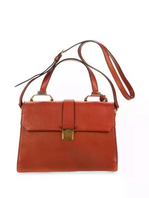 Miu Miu Madras Leather Tote Bag