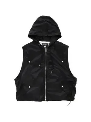 MASTERMIND WORLD Hooded Drawstring Vest