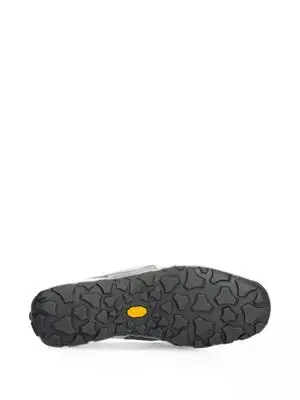 WALES BONNER Metallic Touch-strap Ballet Flats