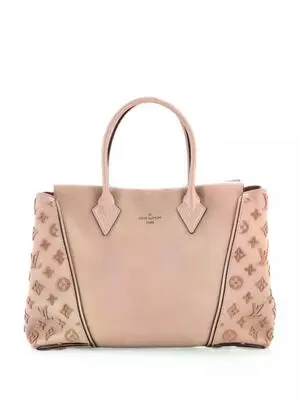LOUIS VUITTON Veau Cachemire Calfskin Pm Tote Bag - Neutrals