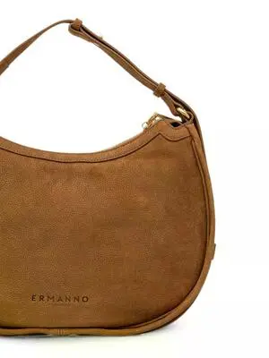 ERMANNO FIRENZE Grained Leather Shoulder Bag