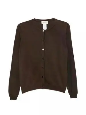VICOLO Button-up Cardigan - Brown