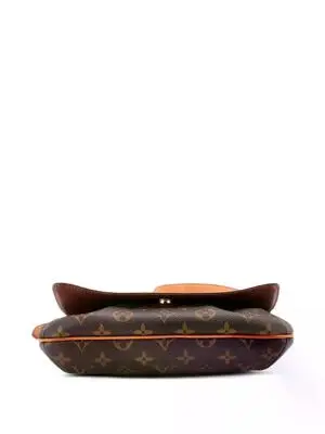 LOUIS VUITTON Musette Tango Monogram Canvas Shoulder Bag - Brown