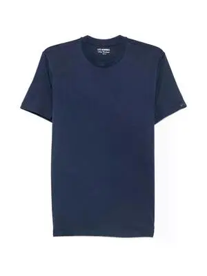 LES HOMMES Logo-print Crew-neck T-shirt