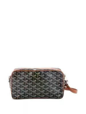 Goyard Cap Vert Bag In Printed Coated Canvas - Brown