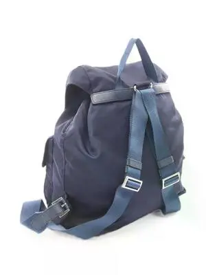Prada Triangle Logo Plaque Backpack