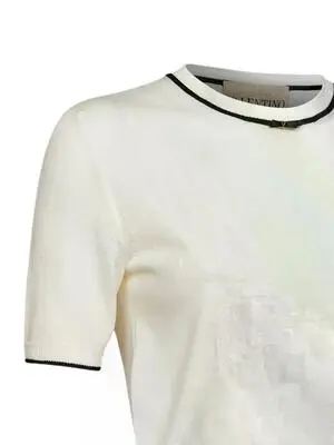 Valentino Garavani Vlogo Bow Detail Sweater