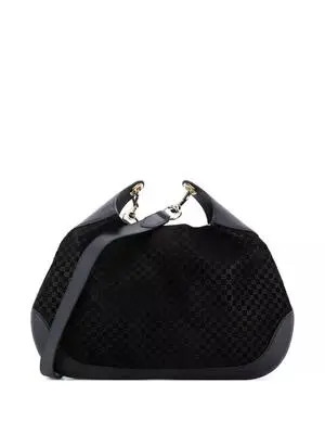 Gucci Gg Suede Medium Shoulder Bag