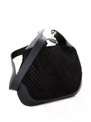 Gucci Gg Suede Medium Shoulder Bag
