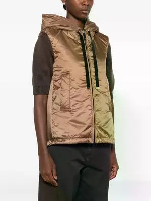 Max Mara Hooded Puffer Gilet