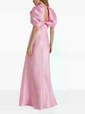 Alberta Ferretti Cut-out Detail Maxi Dress
