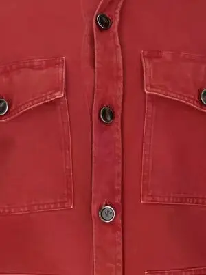 Isaia Flap-pocket Shirt Jacket