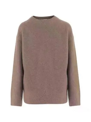 Vince Crew Neck Cashmere Sweater - Brown