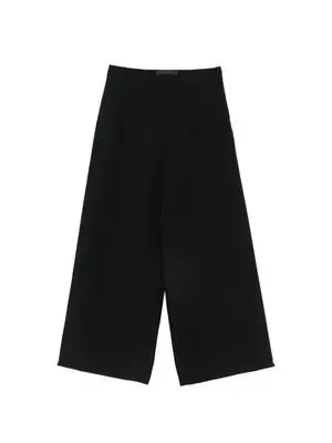 SIR. Beatrice Pleated-detailing Wide-leg Trousers - Black