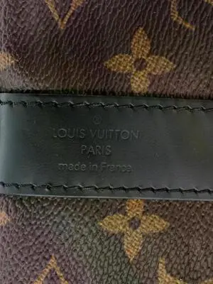 LOUIS VUITTON Keepall Bandouliere 45 Macassar Travel Bag