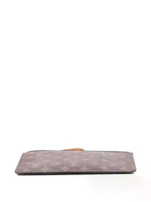 LOUIS VUITTON Monogram Canvas Pochette Pouch - Brown