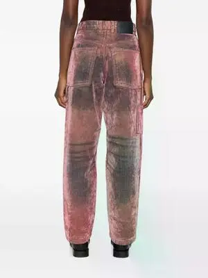 HAIKURE Washed-effect Hammer-loop Jeans